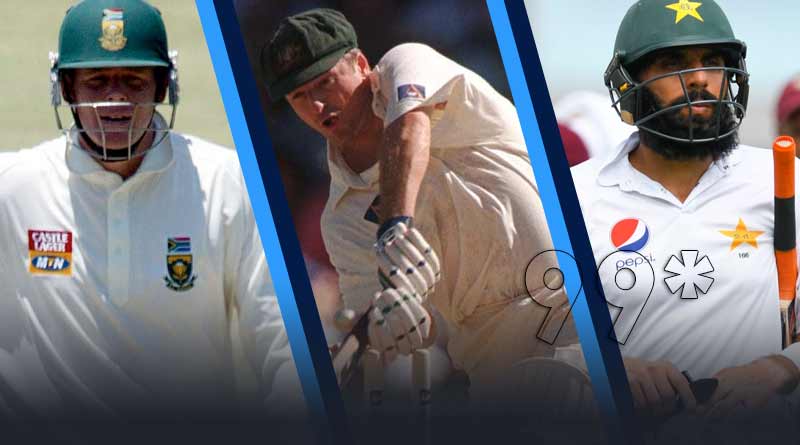 6 Batsmen who remained not out on 99 in Test Cricket
